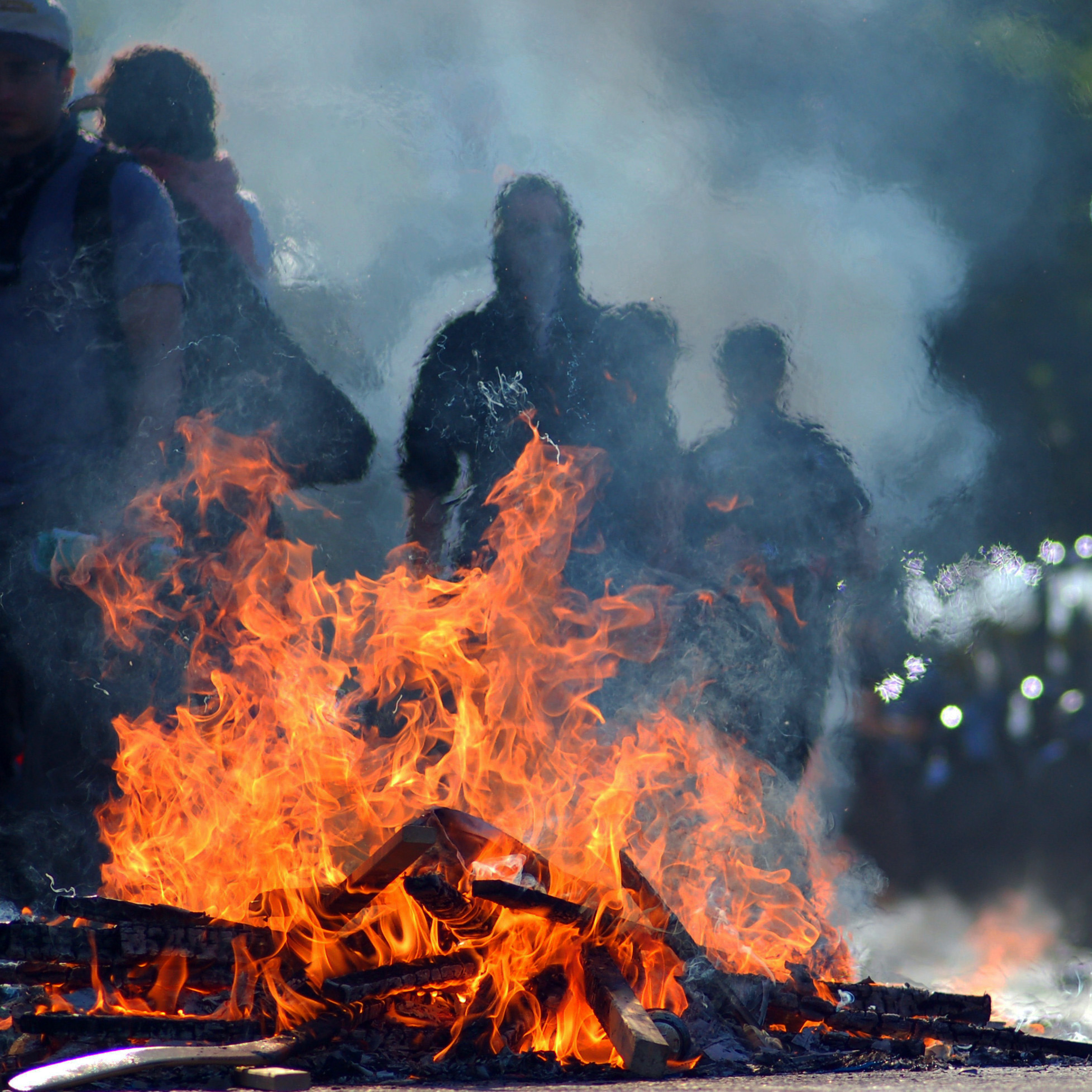 Protest Fire – James Stairs